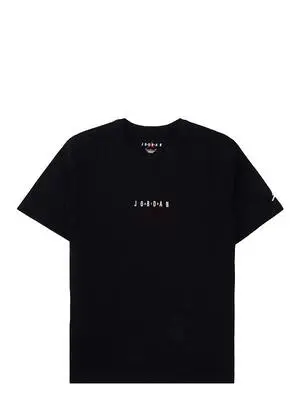 JORDAN Air Short Sleeve T-shirt - Black/white