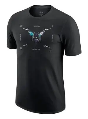 JORDAN Nba Charlotte Hornets T-shirt - Black