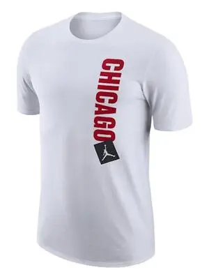JORDAN Nba Chicago Bulls Essential Statement Edition T-shirt - White