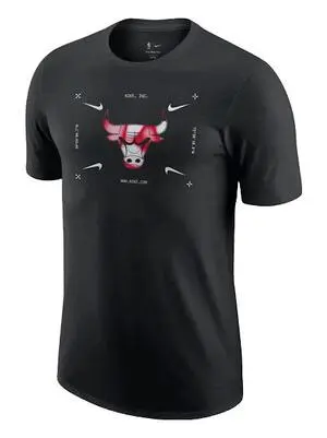 Nike Nba Chicago Bulls T-shirt - Black