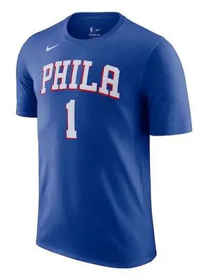 Nike Nba Philadelphia 76ers James Harden T-shirt - Blue