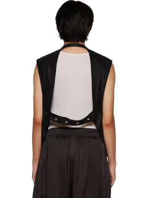 Rick Owens Rick Owens Porterville Cargo Vest Black