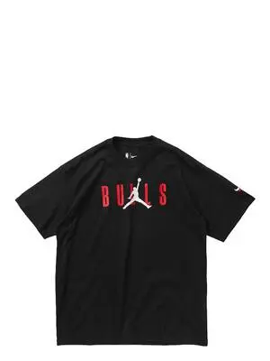 JORDAN Nba Chicago Bulls Courtside T-shirt - Black