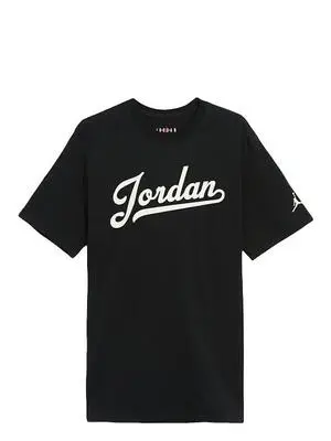 JORDAN Flight Mvp Short Sleeve T-shirt - Black/white