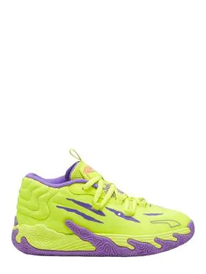 PUMA Lamelo Ball Mb.03 Sparkin Sneakers - Safety Yellow/purple Glimmer