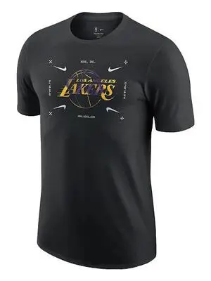 Nike Nba Los Angeles Lakers T-shirt - Black