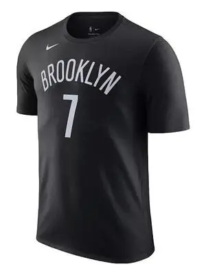 Nike Nba Brooklyn Nets Kevin Durant T-shirt - Black/white
