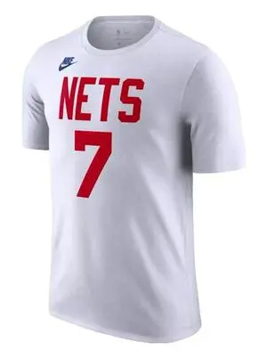 Nike Nba Brooklyn Nets Kevin Durant Graphic T-shirt - White