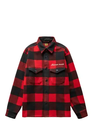 HUMAN MADE Wool Overshirt - Red