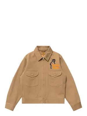 HUMAN MADE Zip Work Jacket - Tan