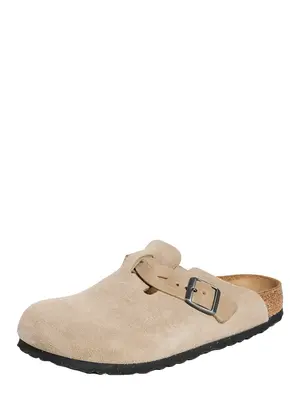 BIRKENSTOCK Boston Braid Clogs - Taupe