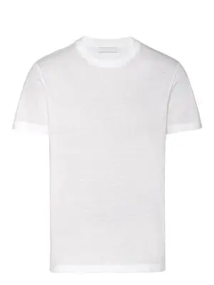 Prada Three Pack Cotton Jersey T-shirts - White