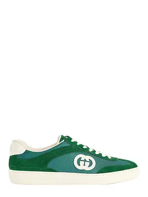 Gucci G74 Suede Low-top Sneakers - Off White