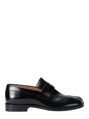 MAISON MARGIELA Tabi Leather Loafers - Black