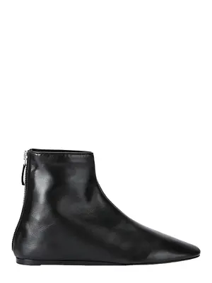 Le Monde Beryl Luna Leather Ankle Boots - Black