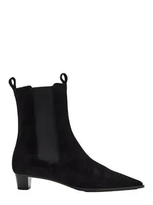 AeydĒ Kiki Suede Chelsea Boots - Black