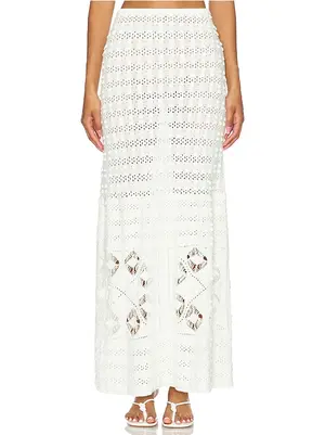 TULAROSA Jagger Knit Maxi Skirt