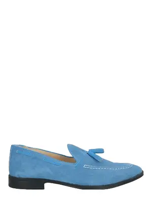 MANUFACTURE D'ESSAI MANUFACTURE D'ESSAI Suede Loafers With Tassels Blue