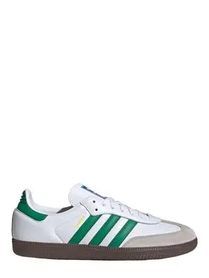 Adidas Samba Og Shoes - Cloud White / Green / Gum