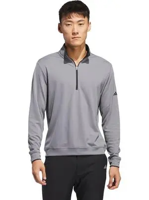 Adidas Lightweight Half-zip Top - Grey Three