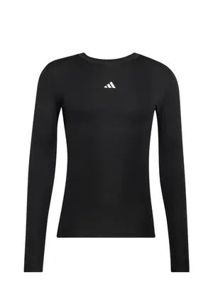 Adidas Techfit Compression Training Long Sleeve Tee - Black