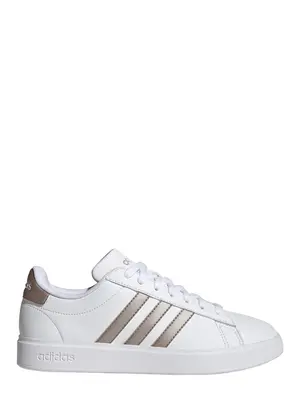 Adidas Grand Court Sneakers - Cloud White / Platinum Metallic / Platinum Metallic