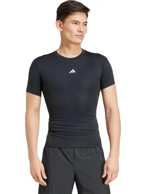 Adidas Techfit Compression Training Tee - Black