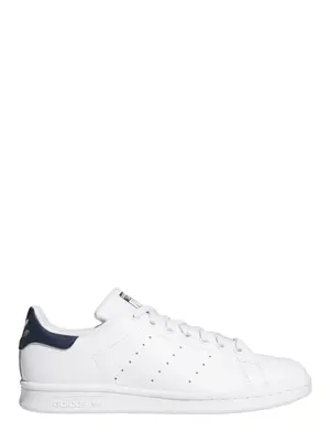 Adidas Stan Smith Lace Up Sneakers Cloud White / Cloud White / Collegiate Navy