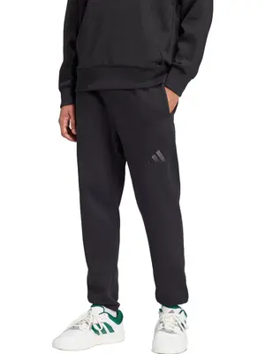 Adidas All Szn Fleece Regular Tapered Pants - Black