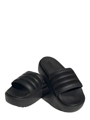 Adidas Adilette Platform Slides Core Black / Core Black / Core Black