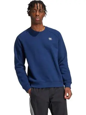 Adidas Trefoil Essentials Crew Sweatshirt - Night Indigo