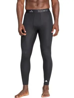 Adidas Techfit Compression Training Long Tights - Core Black