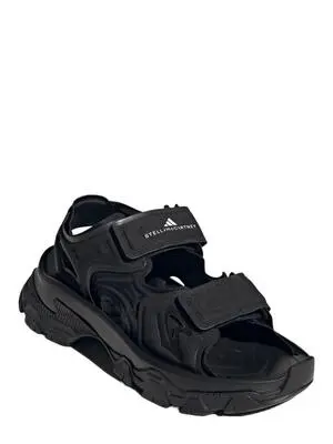 Adidas By Stella Mccartney Hika Outdoor Sandals - Core Black / Core Black / Utility Black