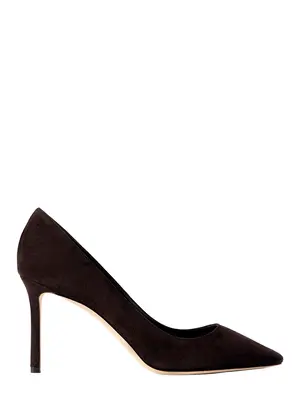 JIMMY CHOO Jimmy Choo Romy 85 Suede Pumps