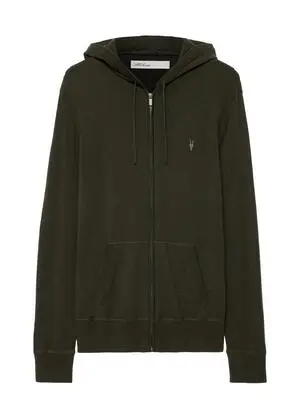 ALLSAINTS Mode Merino Ramskull Zip Hoodie - Marl