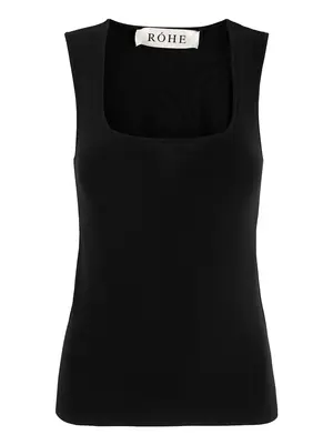 RÓHE Róhe Knitted Tank Black