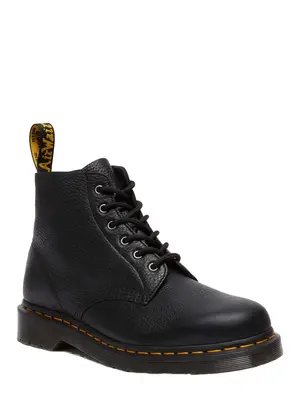 Dr. Martens 101 Ambassador Leather Ankle Boots - Black