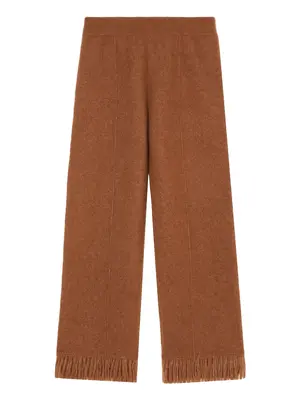 Alanui Wide-leg Trousers - Brown