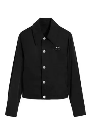 Ami Button-up Jacket - Black