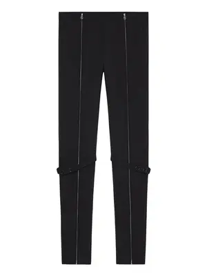 COURREGES Wool Blend Pants - Black