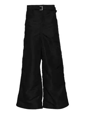 Sacai Twill Trousers - Black
