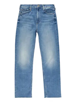 MOTHER The Mid Rise Rider Jeans - Blue