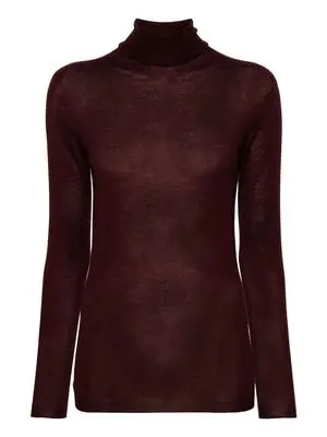 Fabiana Filippi Roll-neck Sweater - Red