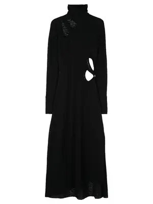 VICTORIA BECKHAM Victoria Beckham Floral Embroidery A-Line Dress
