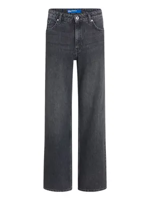 KARL LAGERFELD Karl Lagerfeld Jeans Mid-Rise Straight-Leg Jeans
