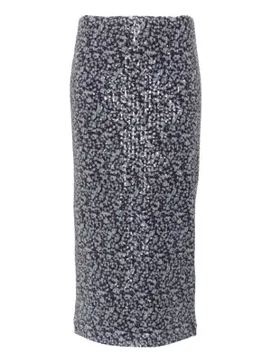 ROTATE BY BIRGER CHRISTENSEN Midi Pencil Skirt - Purple