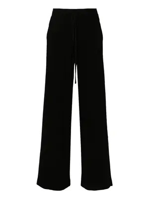 P.a.r.o.s.h Wool-cashmere Blend Trousers - Black