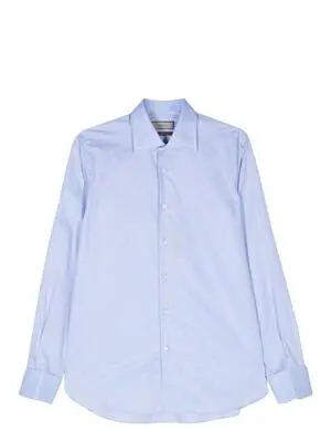 CANALI Striped Poplin Shirt