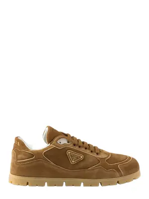 PRADA Prada Faded Suede Sneakers
