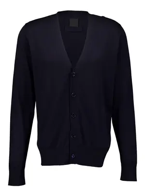 GIVENCHY Givenchy Fine-Knit V-Neck Cardigan